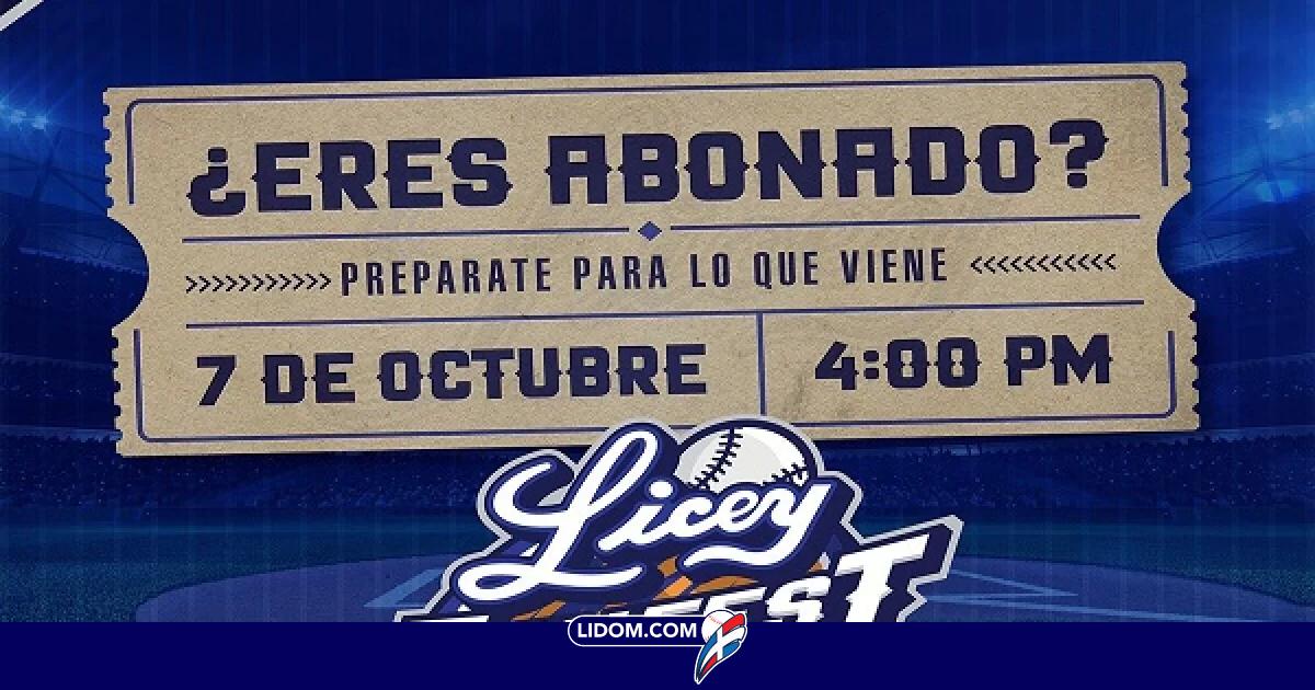 Licey hará un Fan-fest el 7 de octubre | Lidom