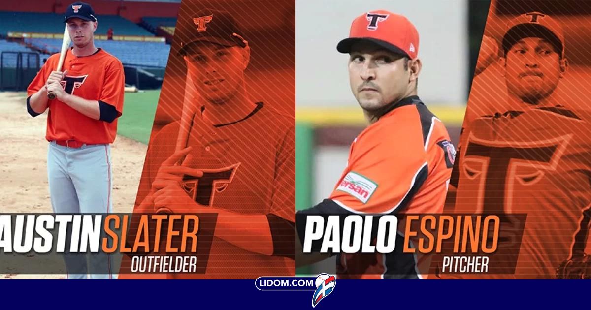 Toros anuncian a Austin Slater y Paolo Espino como refuerzos | Lidom
