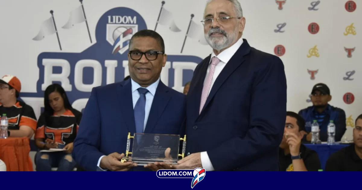 Lidom reconoce al Ing. Ramón Pepín, ministro de Obras Públicas | Lidom