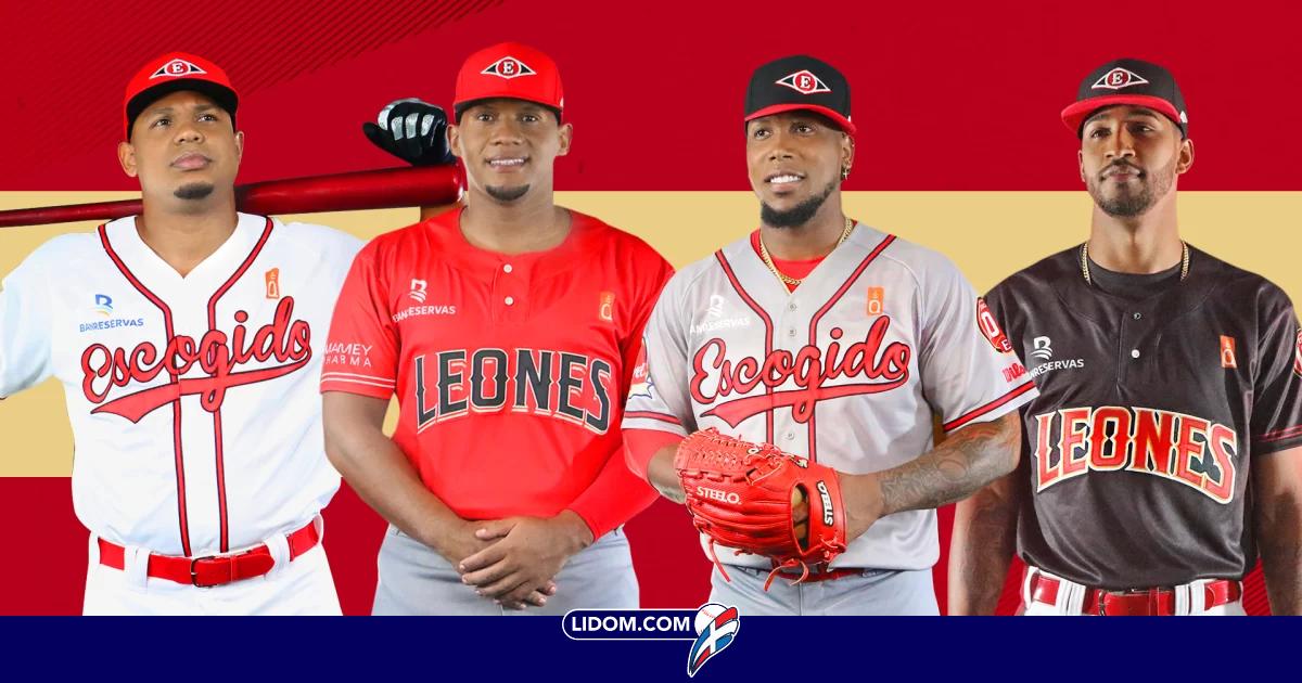 Escogido presentó sus uniformes para torneo 2021-22 | Lidom