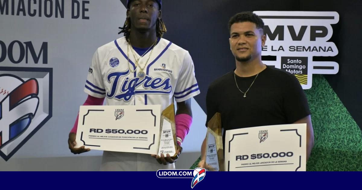 Ronny Mauricio y César Valdez, escogidos como MVP de la Semana de LIDOM ...