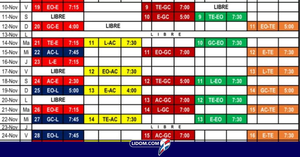 Campeonato 2023-2024 arranca el 19 de octubre | Lidom