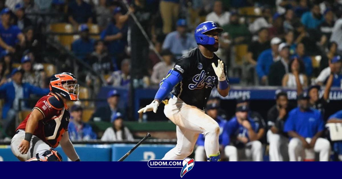 Cariño de la fanaticada motivó que Rojas Jr. se quedara con el Licey | Lidom