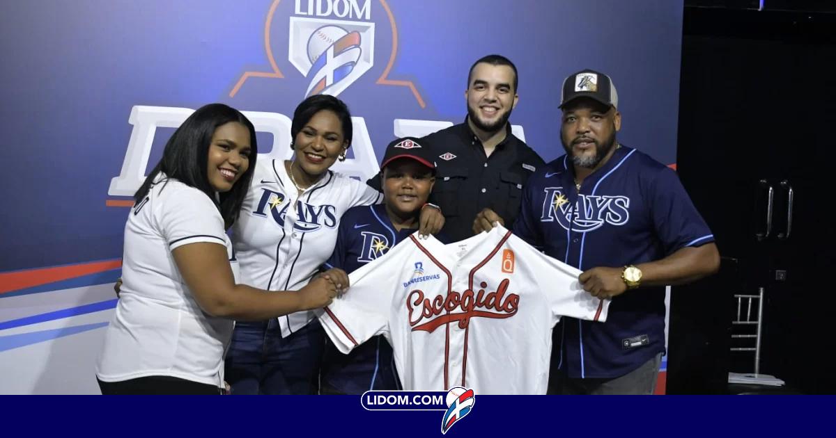 Junior Caminero: la primera selección del draft 2023 de LIDOM | Lidom