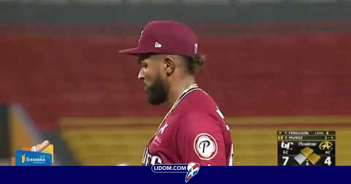 Toque buen ejecutado de Bladimir Restituyo y las Águilas responden en ...