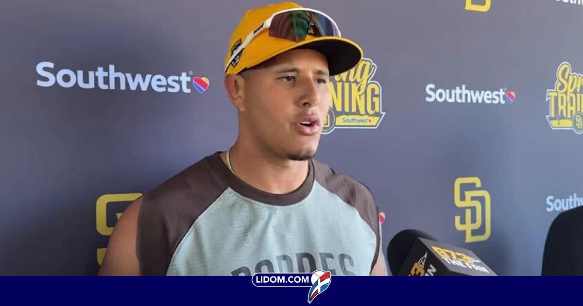 Manny Machado llegó temprano a los entrenamientos y está haciendo swing ...