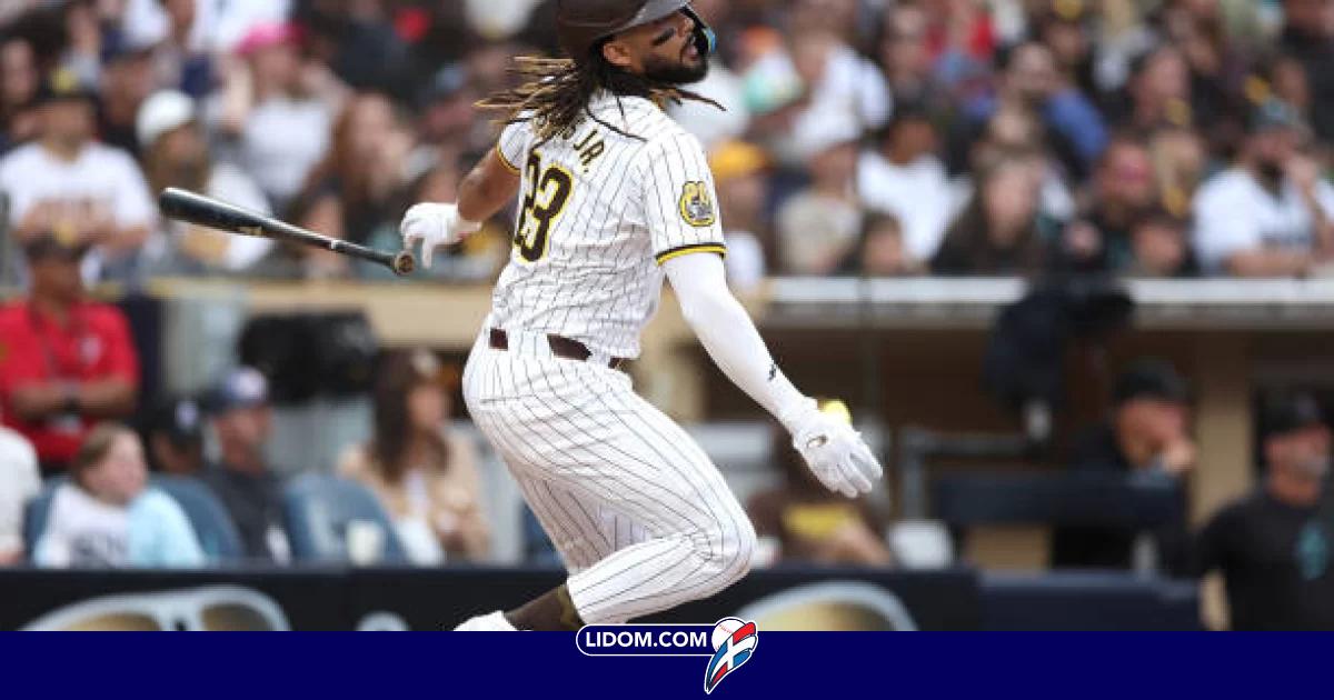 Fernando Tatis Jr bateó de hit en su juego catorce | Lidom
