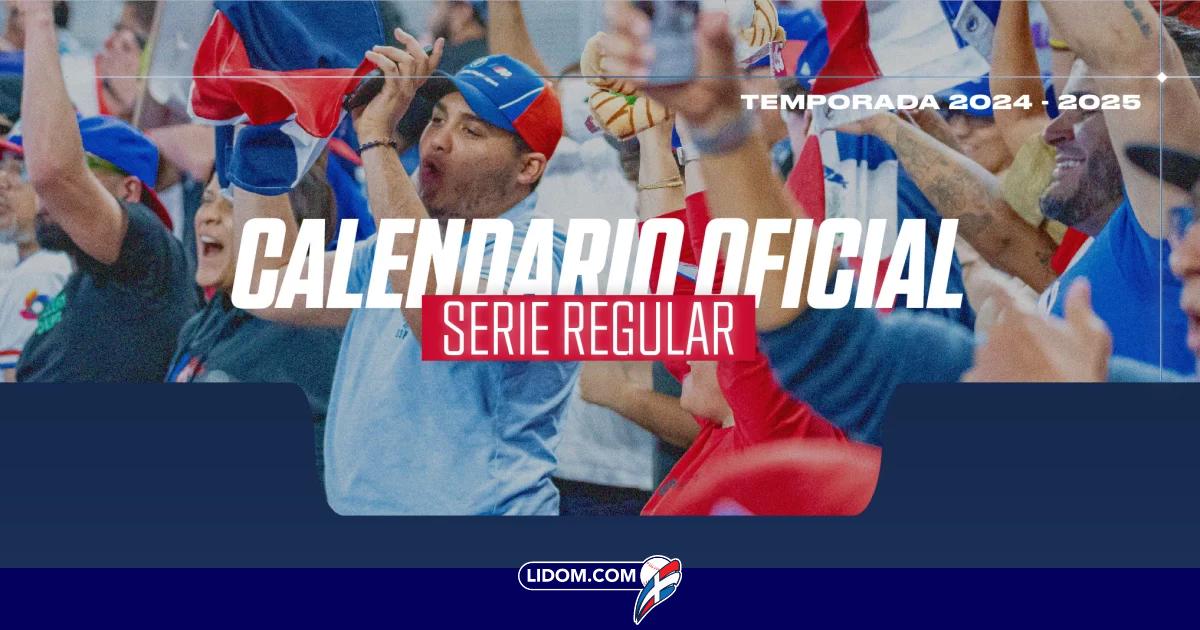 LIDOM da a conocer calendario del campeonato 2024-25 | Lidom