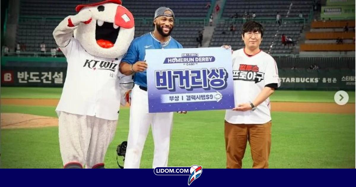 Mel Rojas Jr, muy ocupado en celebración Juego de Estrellas KBO | Lidom