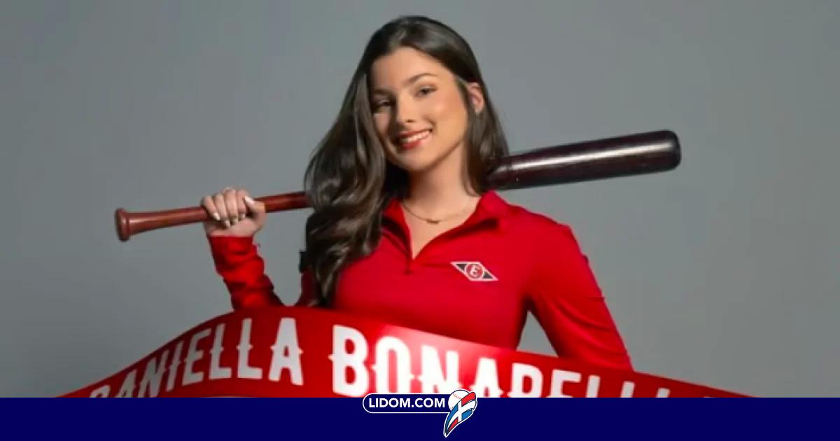 Daniella Bonarelli Bonetti es la madrina del Escogido | Lidom