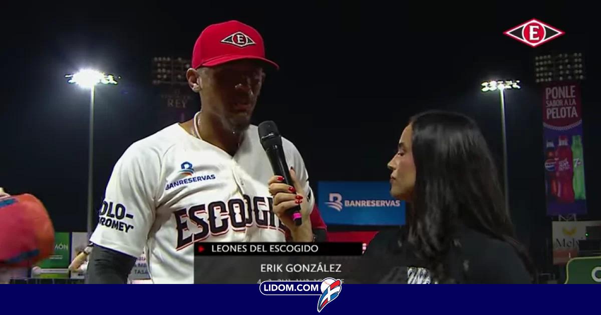 González: “Pensé que me iban a dar cuatro malas, pero estuve enfocado” | Lidom