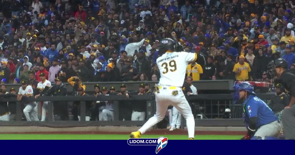 Con sencillo de Bladimir restituyo Águilas dejan Licey en terreno | Lidom