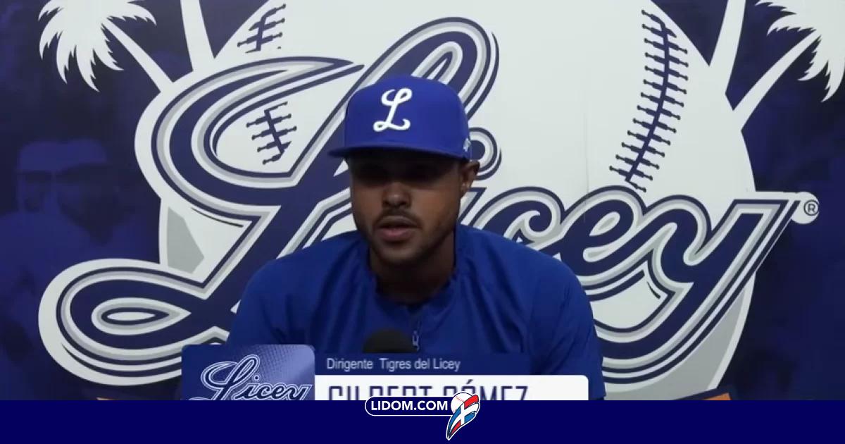 Gilbert Gómez: “siempre vamos a apostar al talento” | Lidom