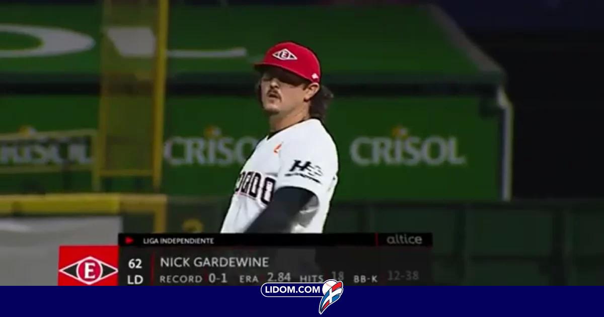 Nick Gardewine sexto importado del Escogido; El 55 de la temporada | Lidom