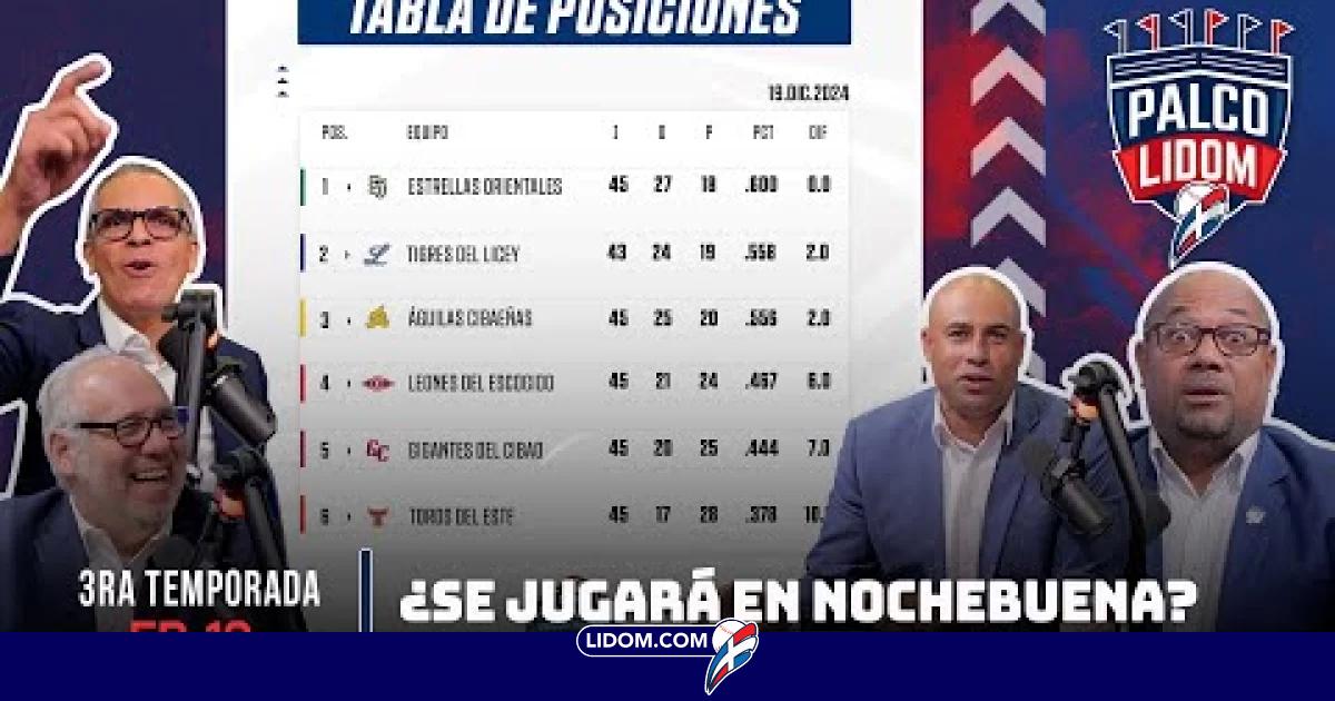 Palco LIDOM 📺⚾️ Ep. 10: Escogido y Gigantes en la pelea por la ...