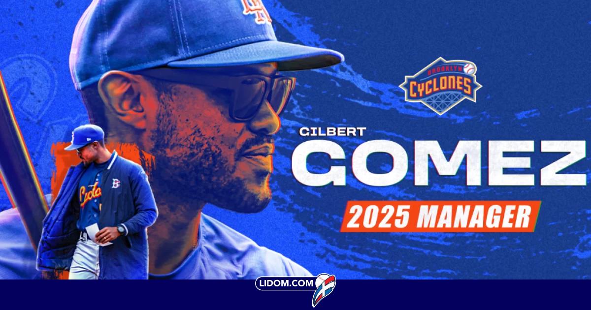 Gilbert Gómez regresa como mánager de Brooklyn en Clase A | Lidom