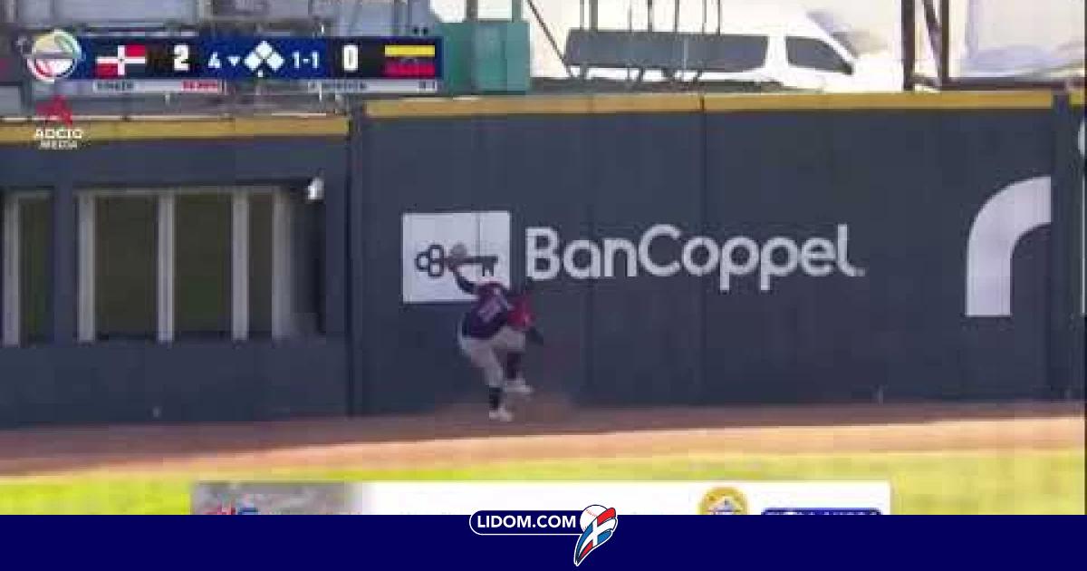 ¡Junior Lake en modo highlight otra vez! 🔥 Tremenda jugada ⚾🇩🇴 | Lidom