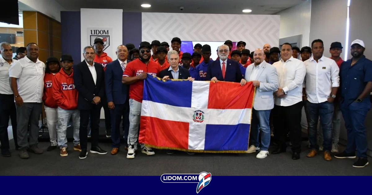 LIDOM abanderó al equipo para Serie del CaribeKids 2025 | Lidom
