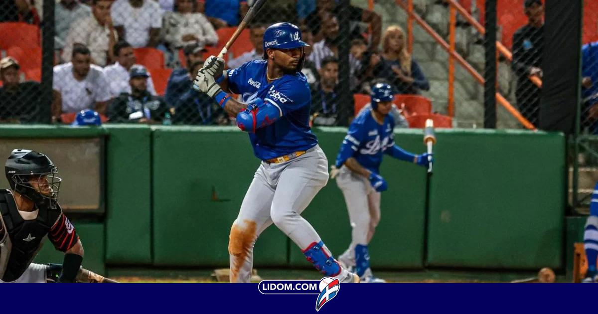 Lawlar y Adames lideran rally del Licey en triunfo 8-2 sobre los Toros | Lidom