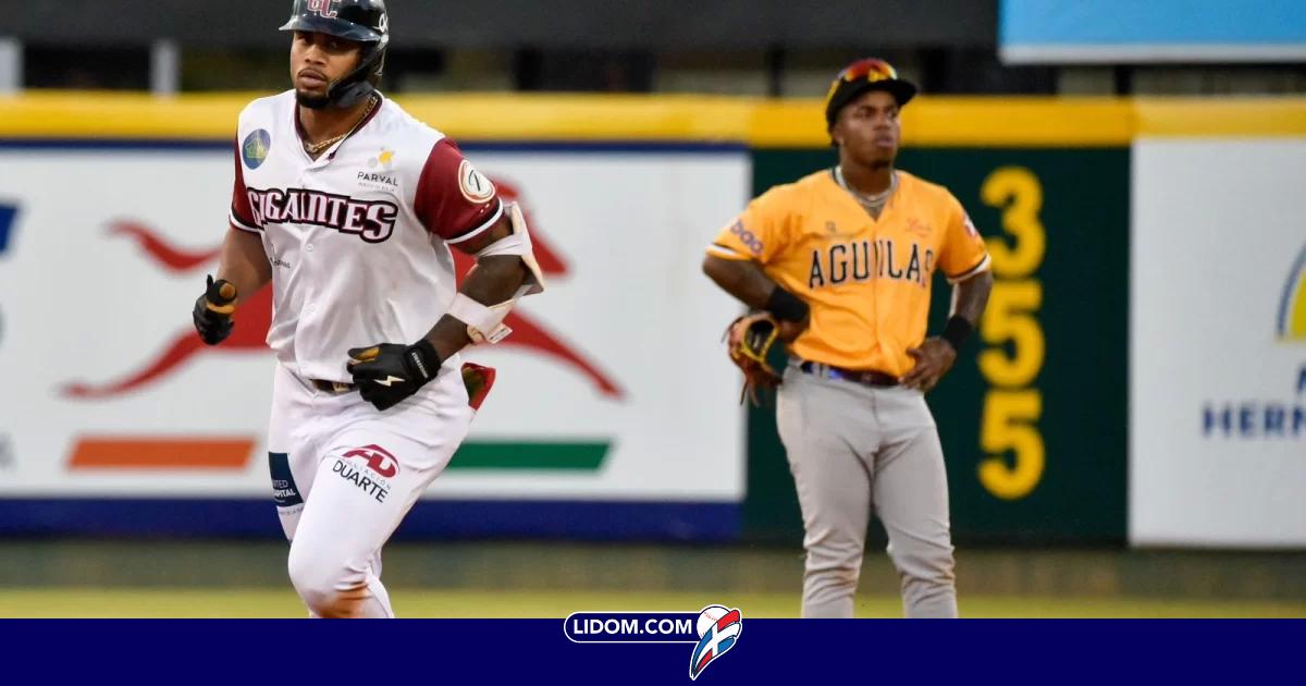 Los Gigantes frenan en nueve racha de las Águilas | Lidom