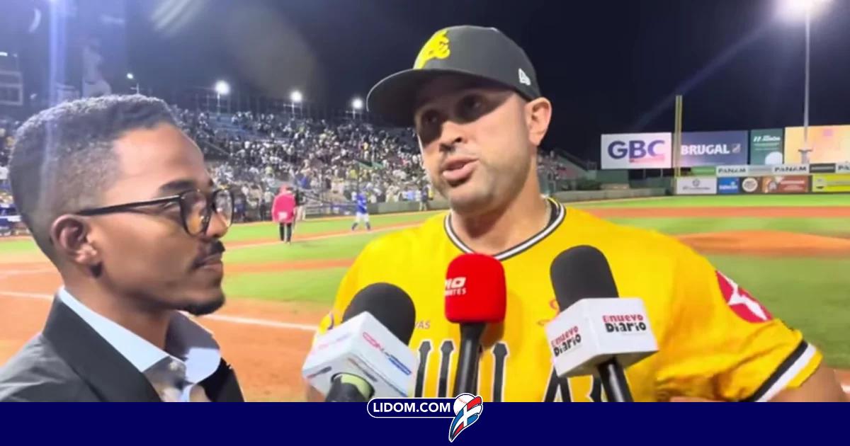Urueta valora el esfuerzo del equipo tras victoria sobre el Licey | Lidom