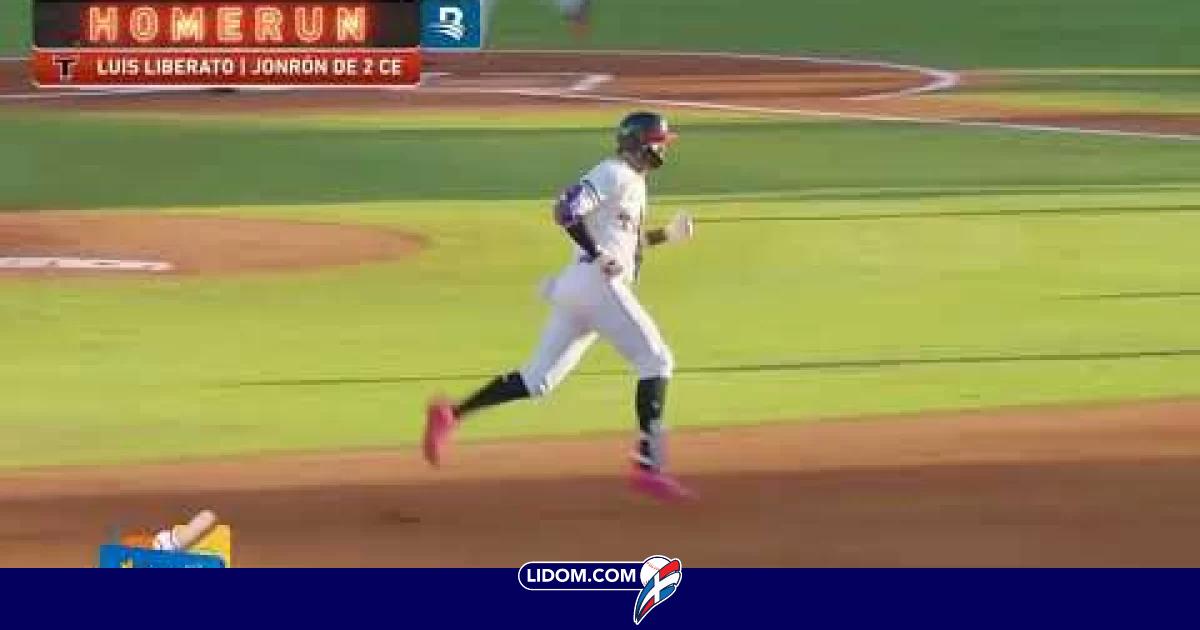 Primer cuadrangular de la temporada para Luis Liberato | Lidom